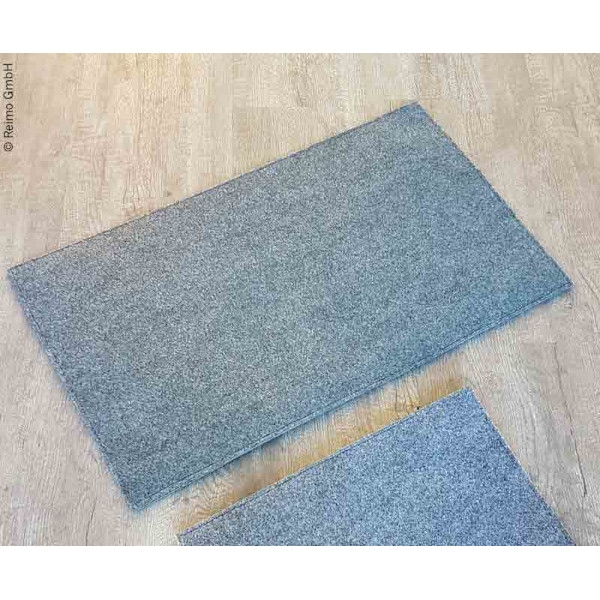 Filt Gulvteppe med varme 230 V., 60 x 100 cm.
