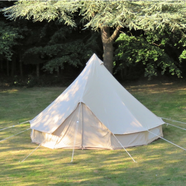 Wulff Nature Bell 12,5 herlig Glamping Telt i kraftig Bomull