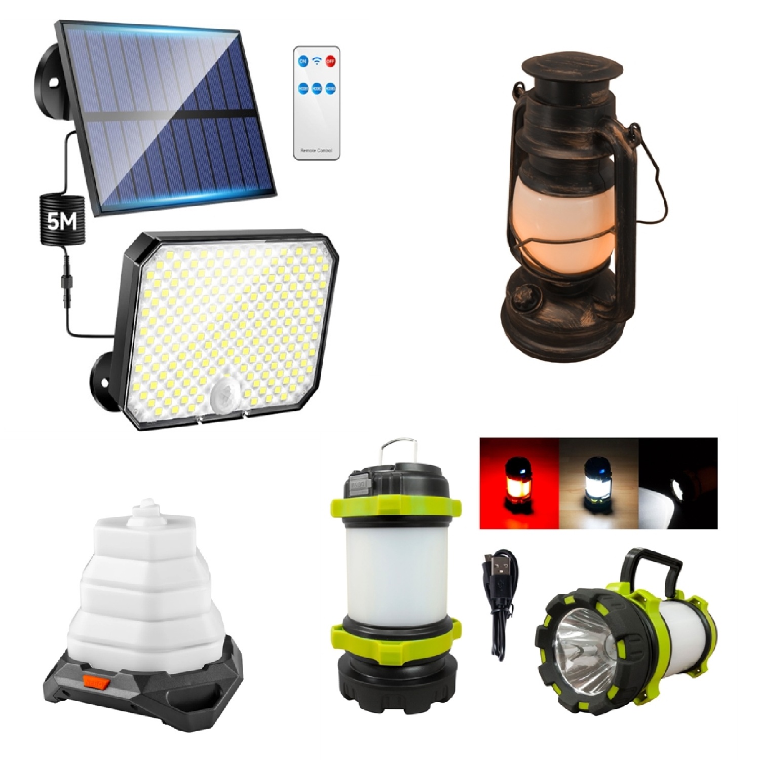 Campinglamper og lykter til camping | Rask levering*